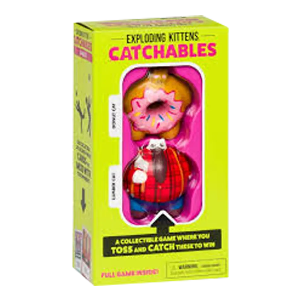 EXPLODING KITTENS: CATCHABLES #1 DONUT & LUMBER EN – Tower Tactic Games