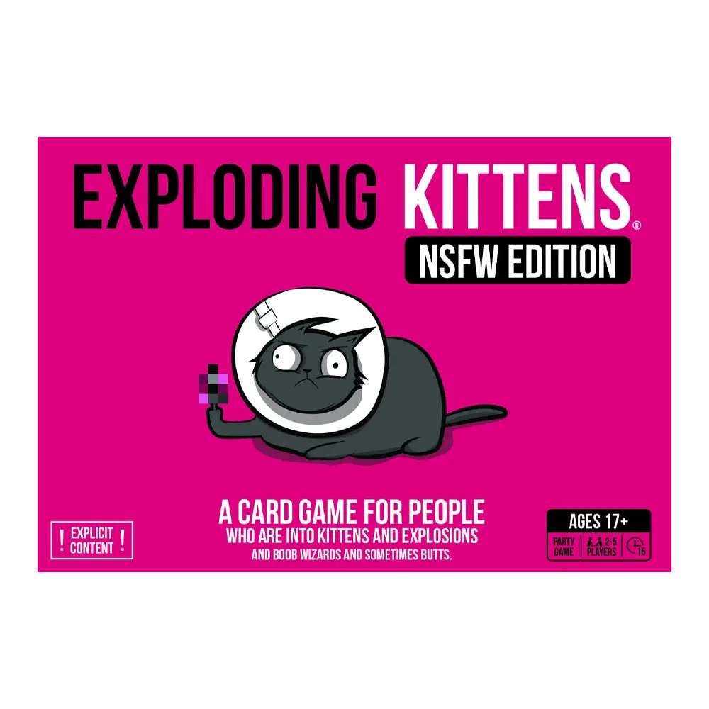 EXPLODING KITTENS NOT SAFE FOR WORK EN – Tower Tactic Games