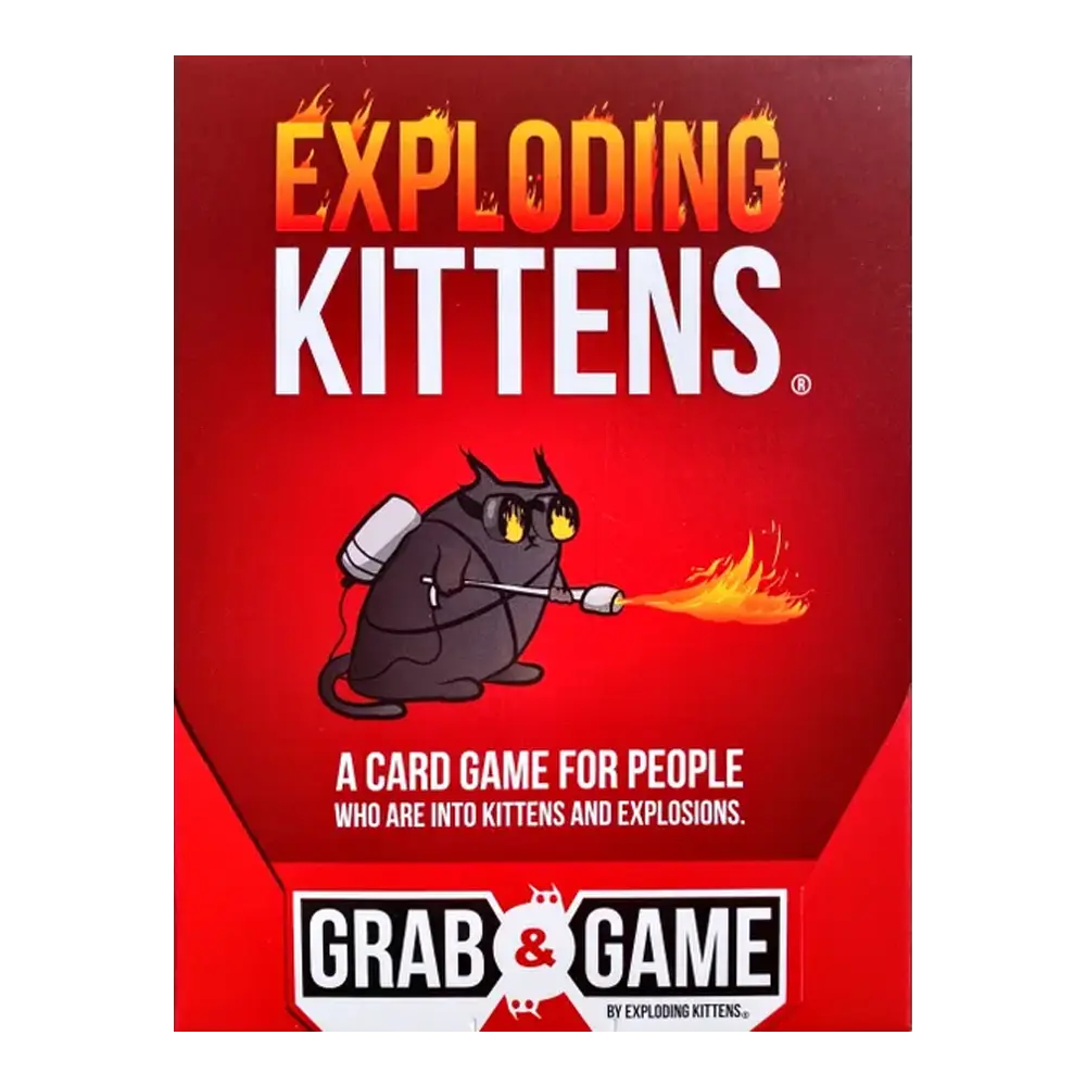 GRAB & GAME: EXPLODING KITTENS EN – Tower Tactic Games