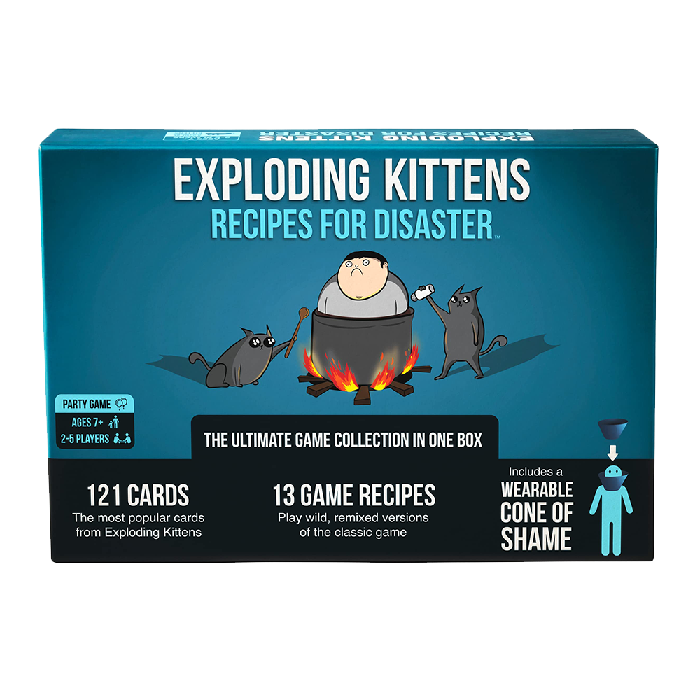 EXPLODING KITTENS RECIPES FOR DISASTER – Tower Tactic Games