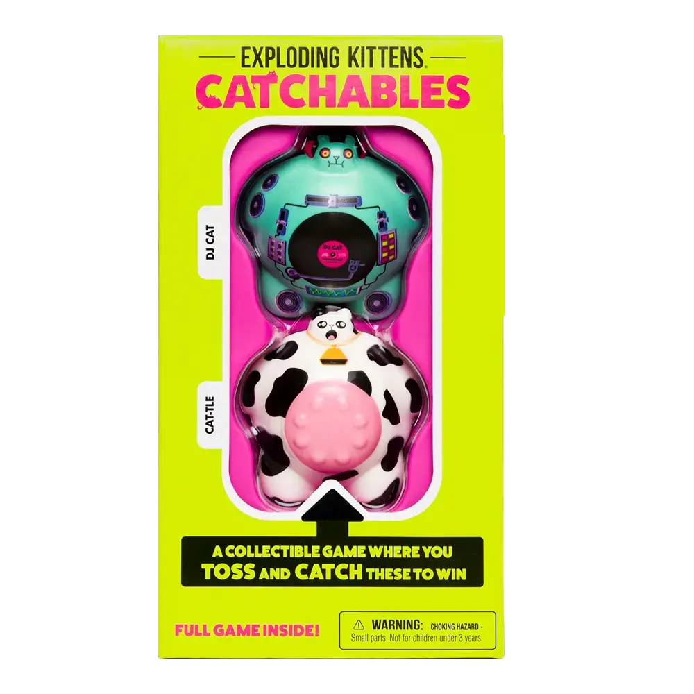 EXPLODING KITTENS: CATCHABLES #4 DJ & CATTLE EN – Tower Tactic Games