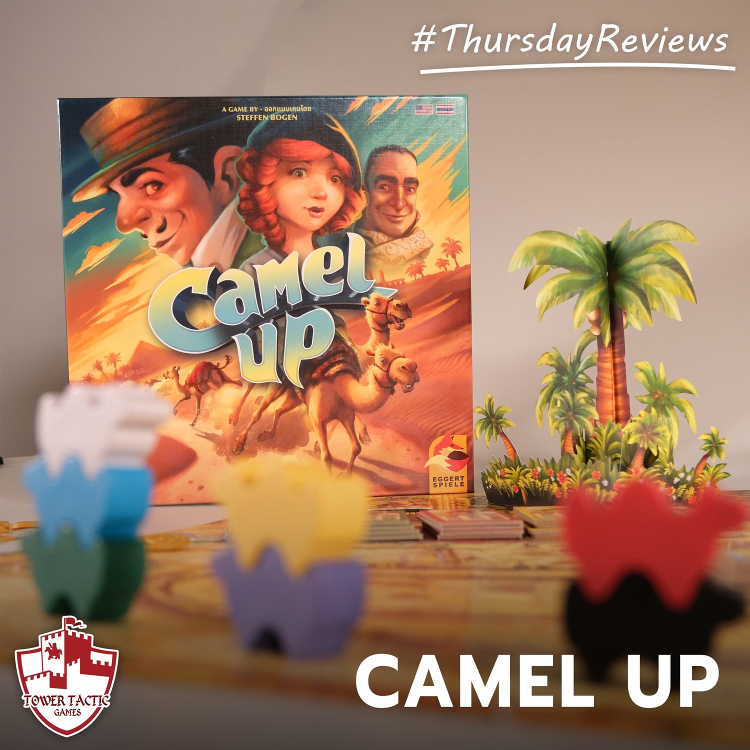 CAMEL UP คาเมลอัพ 2ND EDITION TH/EN – Tower Tactic Games