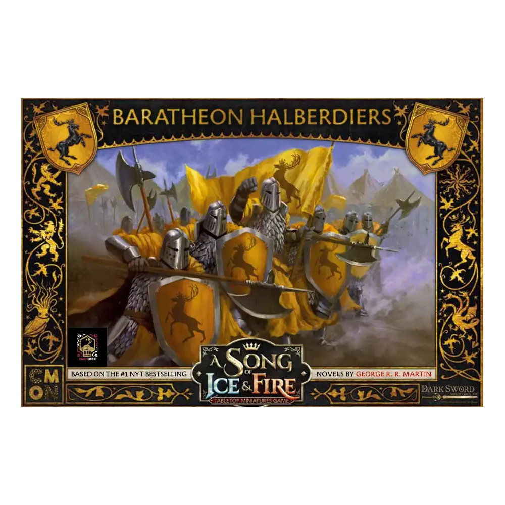 A SONG OF ICE & FIRE: BARATHEON HALBERDIERS (EN/SCN) – Tower Tactic Games