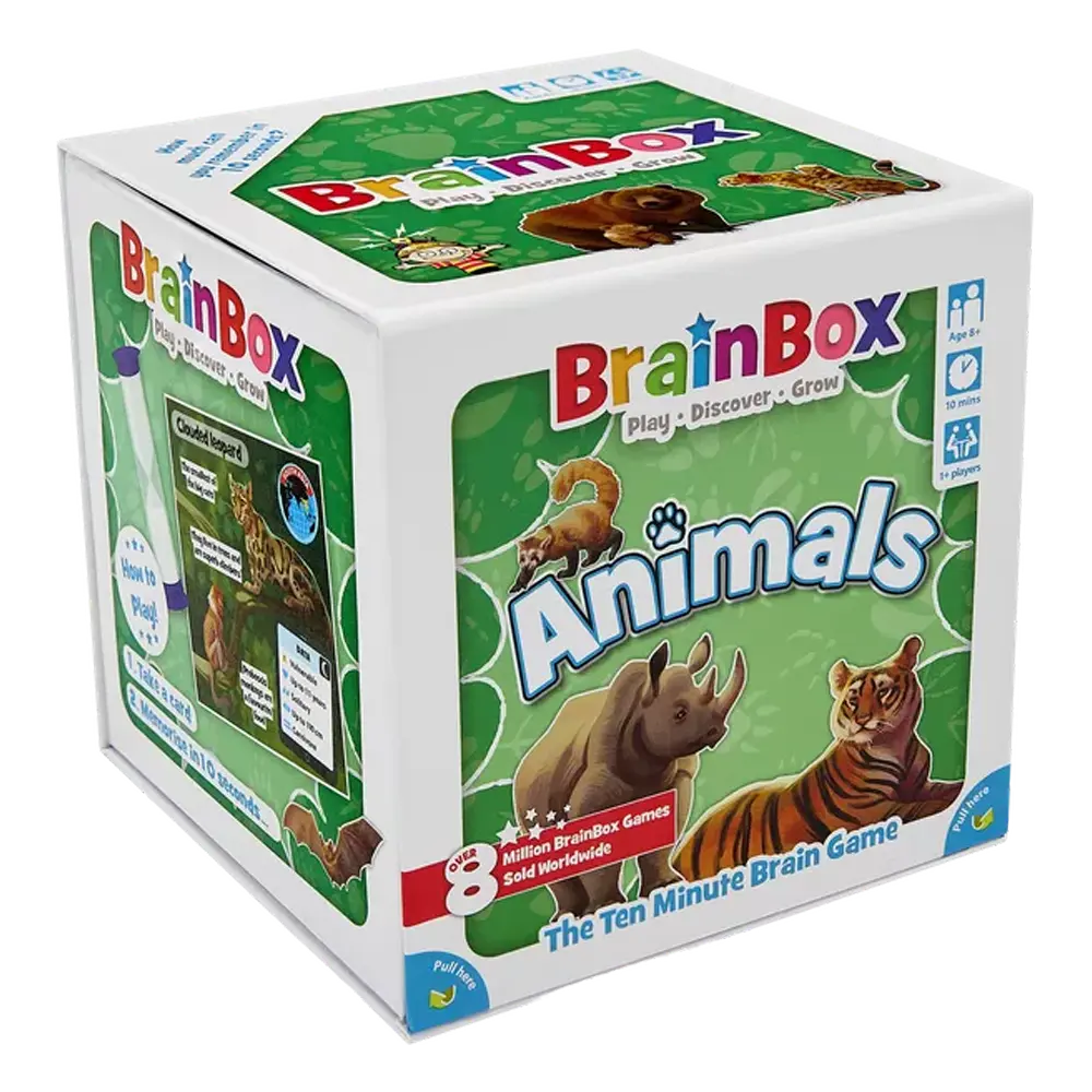 BRAINBOX ANIMALS EN – Tower Tactic Games