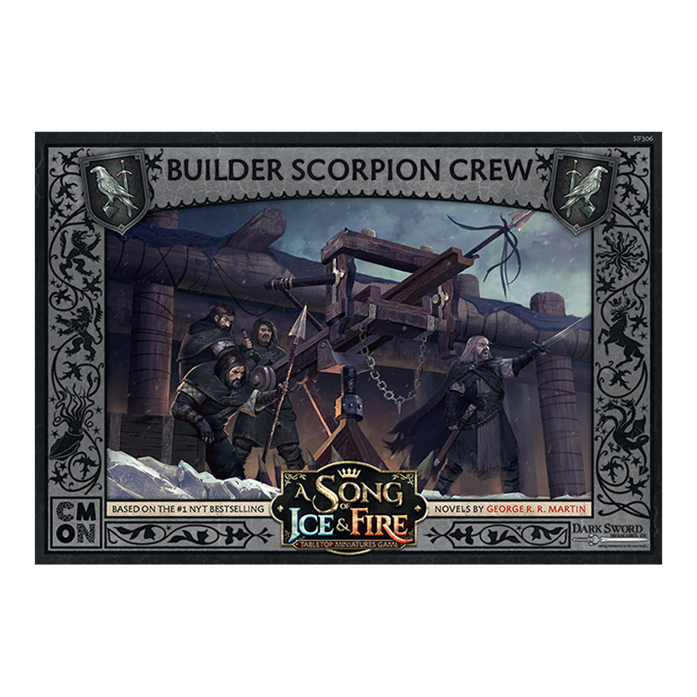 A SONG OF ICE & FIRE: NIGHT'S WATCH BUILDER SCORPION CREW – Tower ...