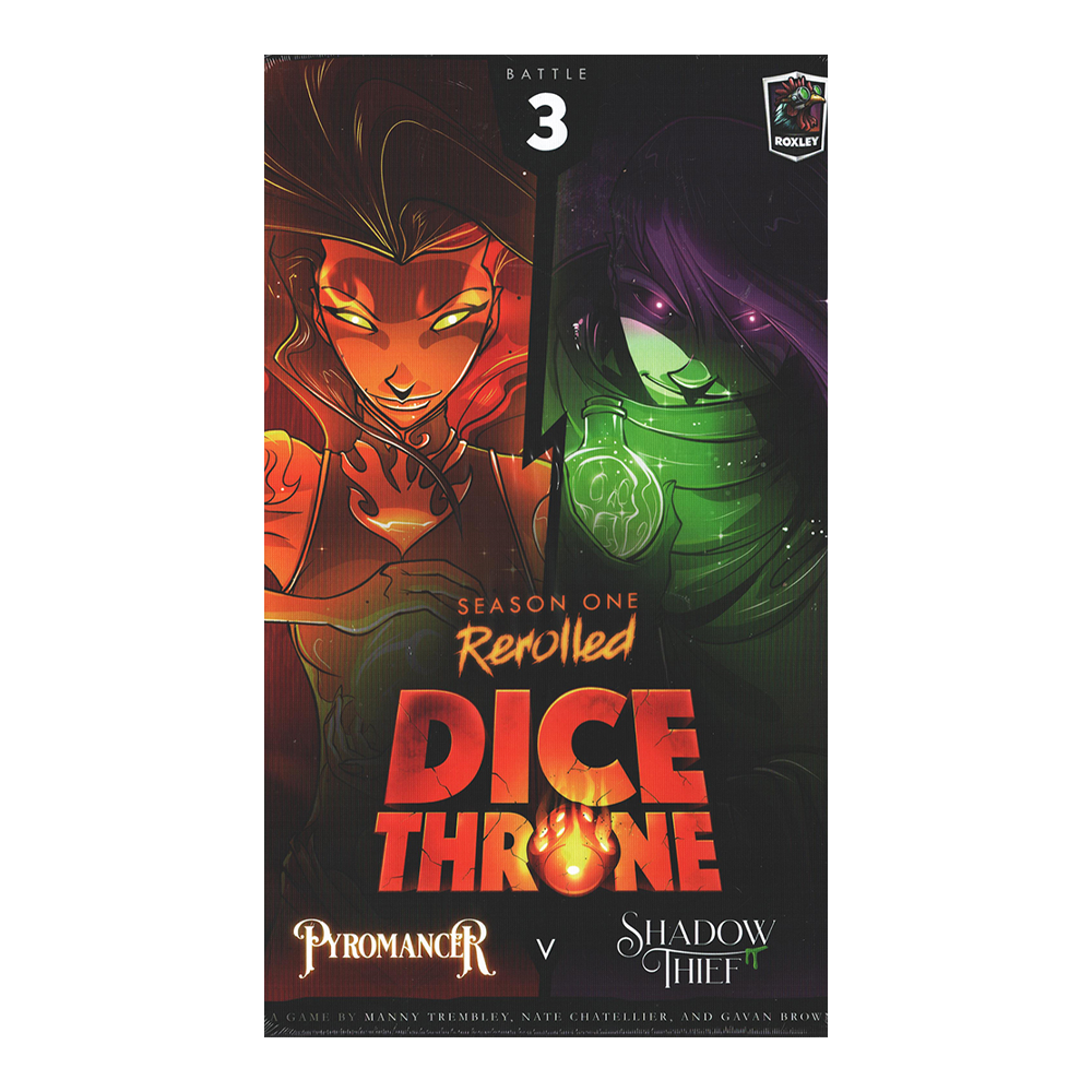 DICE THRONE: SEASON 1 R BOX 3 PYRO V SHADOW THIEF – Tower Tactic Games