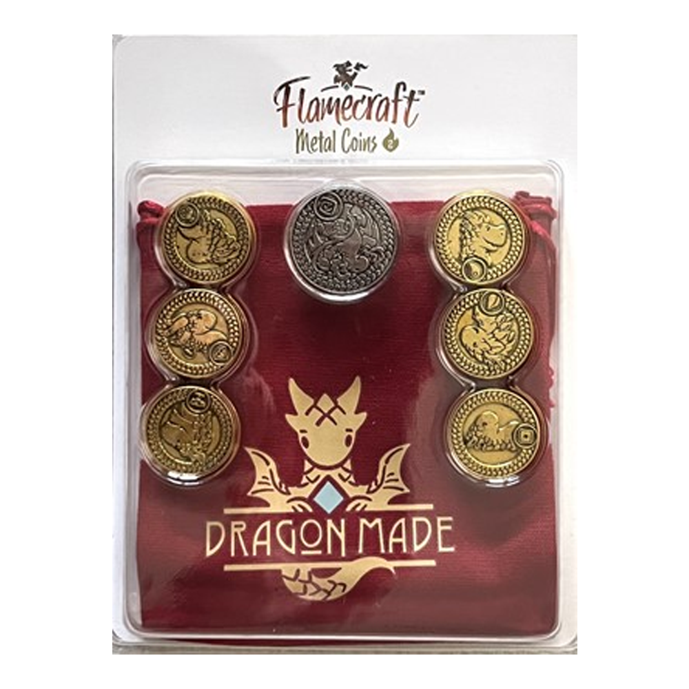 FLAMECRAFT: METAL COINS - SERIES 2 – Tower Tactic Games