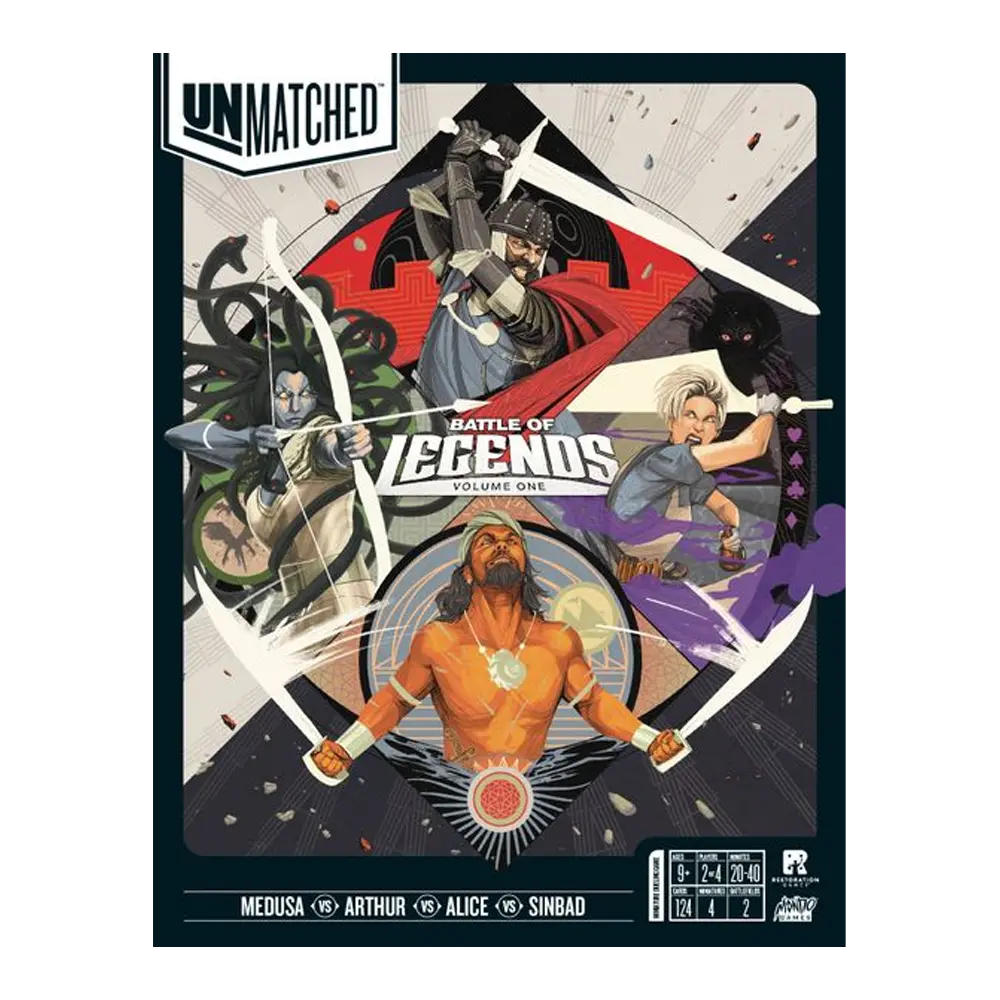 UNMATCHED: BATTLE OF LEGENDS VOL 1 EN | บอร์ดเกม | ทาวเวอร์ แทคติก เกม ...
