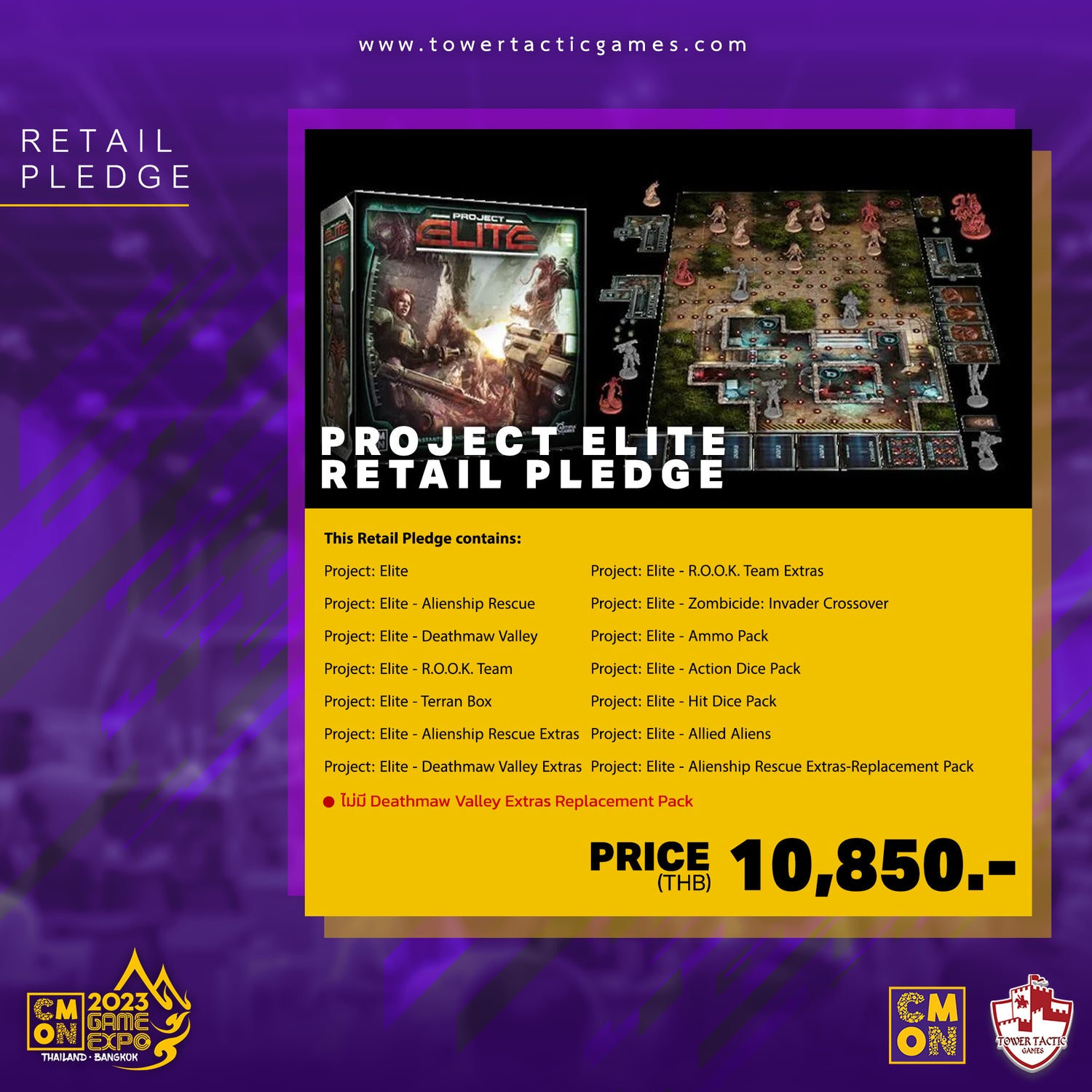 CMON EXPO THAILAND 2023 – Tower Tactic Games