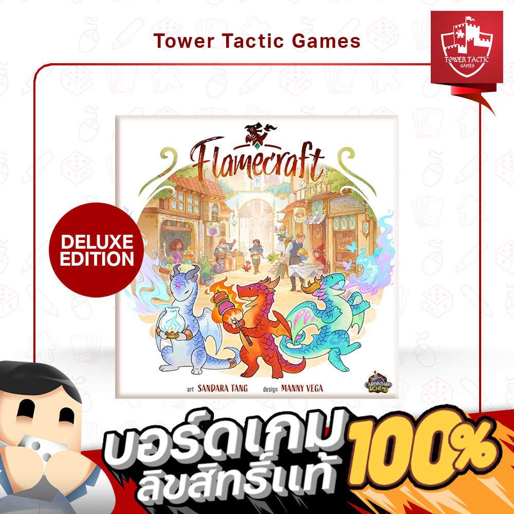 FLAMECRAFT (DELUXE) EN – Tower Tactic Games
